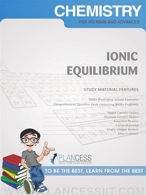 Ionic Equilibrium Dissociation Chemistry Ph
