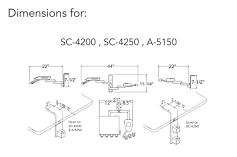 Rear Dental Delivery System With Duo Swing Control BDS SC 4250