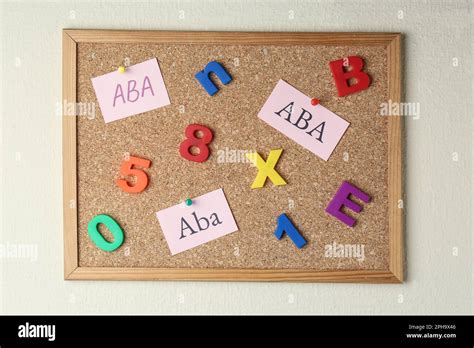 Applied Behavior Analysis Concept Paper Notes With Abbreviation Aba