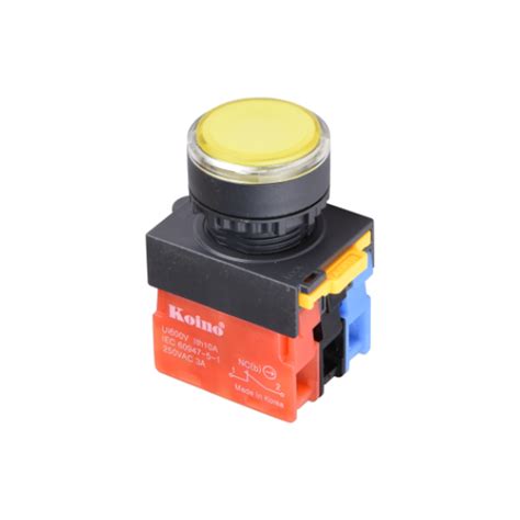 건흥전기 1a1b 푸쉬락 스위치 전전압형 6v Ac Dc Lamp On On 22mm Ns22 Ba 1c1a1b