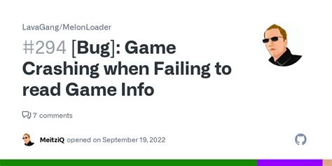 Bug Game Crashing When Failing To Read Game Info · Issue 294