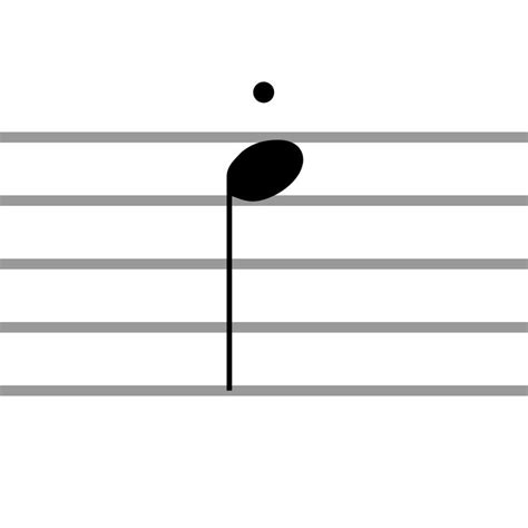 Staccato A Note Of Shortened Duration Separated From The Note That