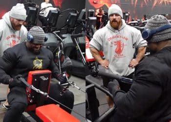 Road To Olympia 2018 Roelly Winklaar And Flex Lewis Are Looking