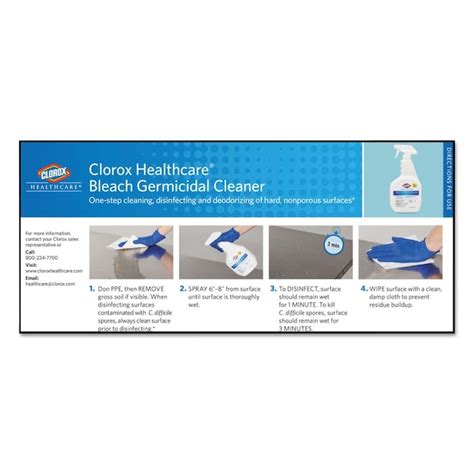 Clorox Healthcare 32 Fl Oz Germicidal Bleach At