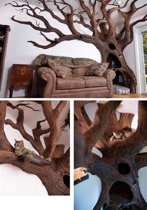 Cat Tree Casitas Para Perros Recicladas Castillo Para Gato Casa De