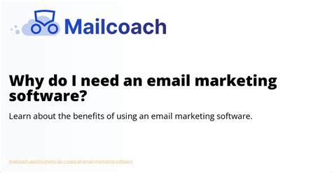 Spatie On Linkedin Why Do I Need An Email Marketing Software • Blog