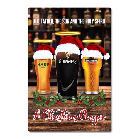 Holy Ghost Pints Xmas Wall Decor Main Street Ts