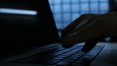 Hacker Keyboard Typing Stock Footage Videohive