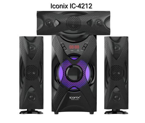 Iconix Ic 4212 31 Ch Super Bass Sound System Fmusbbt Ebrahims