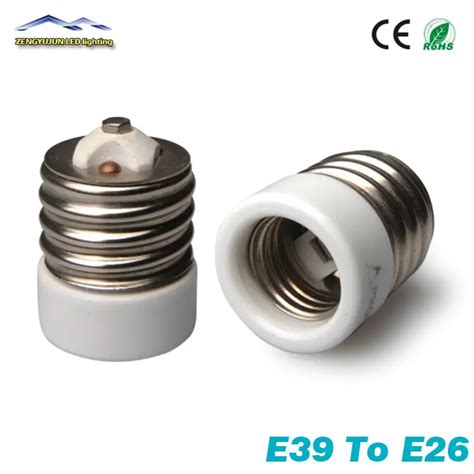 Ceramic Insulation E39 To E26 Adapter Conversion Socket High Quality