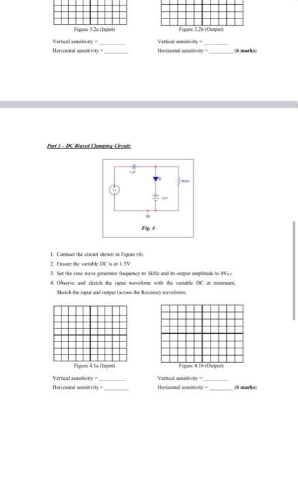 Solved If The Input Voltage Vp P Sketch The Output Of Chegg