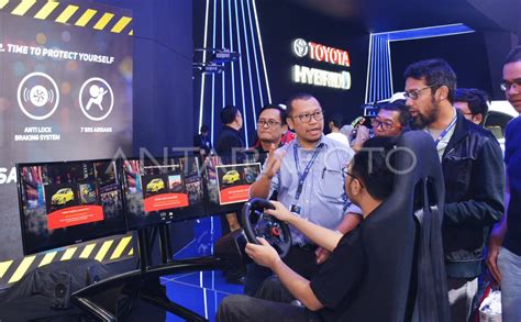 Toyota Driving Security Simulator Antara Foto