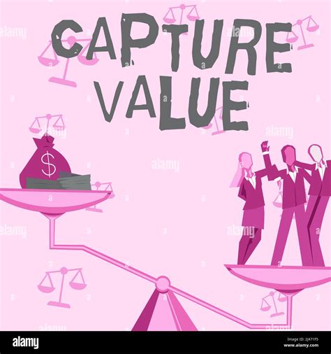 Conceptual Display Capture Value Conceptual Photo Customer