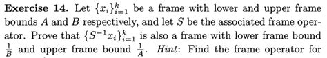 Solved Exercise 14 Let Chegg Com