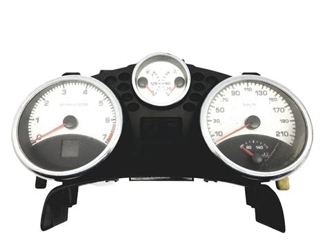 Speedometerinstrument Cluster Peugeot 207 A2c53065549 41865