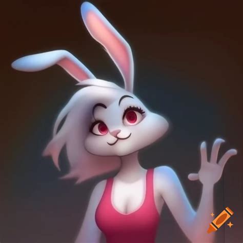 Easter Bunny Working As Waitress On Craiyon