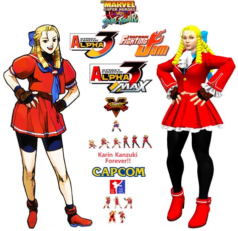 Karin Kanzuki Forever Day Rcapcom