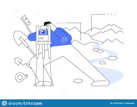 Geomorphology Science Icon Vector Outline Illustration Cartoondealer