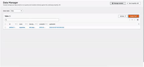 New Improved Data Management In Amplify Studio Front End Web And Mobile