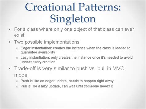 Section 9 Design Patterns Slides By Alex Mariakakis
