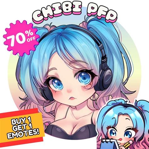 Custom Pfp Pfp Chibi Profile Icon Pfp Commission Chibi Pfp Chibi