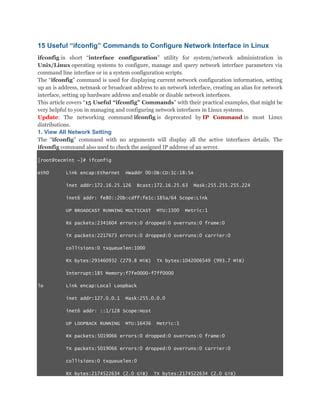 Useful Linux Commands Pdf
