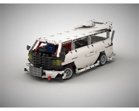 Lego Moc Hoonivan Rc Drift Van By Steelman14a Rebrickable Build