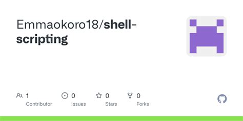 GitHub Emmaokoro Shell Scripting