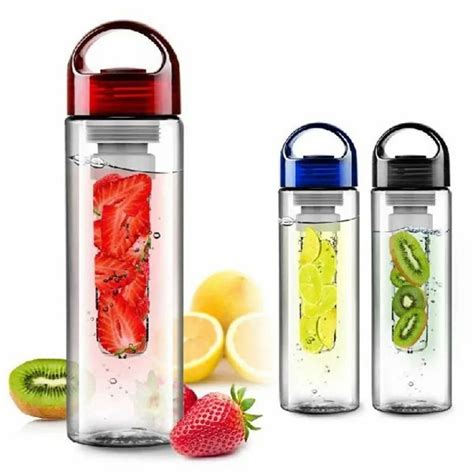 Tupperware Plastic Promotional Fruit Infuser Bottles Tea Infuser