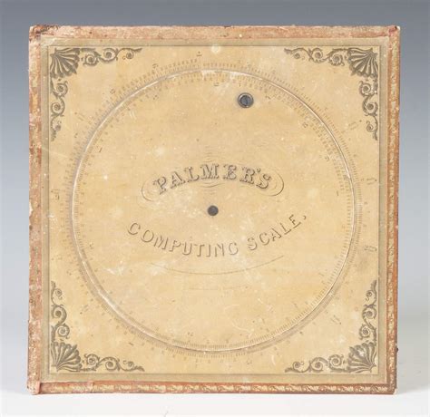 Palmers Computing Scale Cottone Auctions