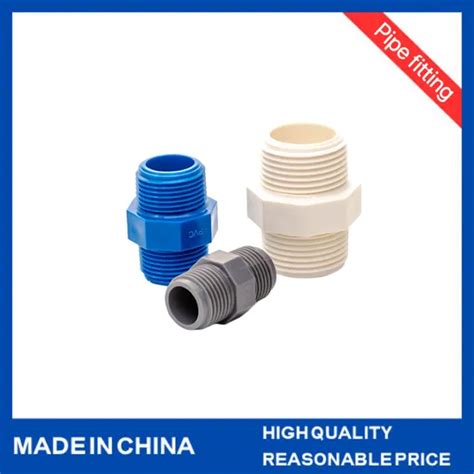 High Quality Plastic Upvc Cpvc Pipe Fittings Transition Connection Pipe