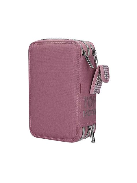 Top Model Topmodel 3 Fach Federtasche Mit Glitzer Glitter Queen Keine Farbe