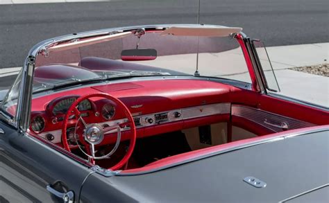 1956 Ford Thunderbird 292 Engine Convertible Muscle Cars Weekly