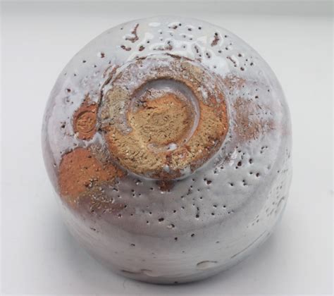 十一代 三輪休雪 萩茶碗 白 the 11th miwa kyusetsu hagi bowl 古美術 山田幽篁堂
