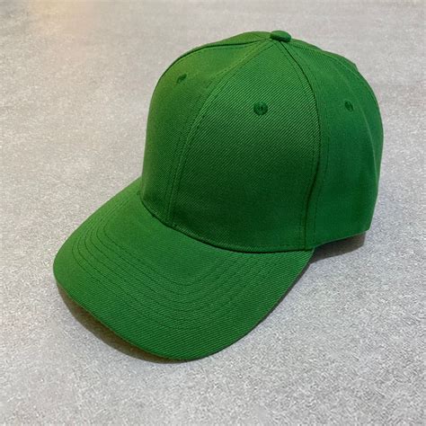 Gorra Lisa Verde Gabardina Gateca