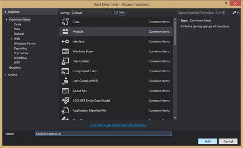 Hacklist S Web Cara Membuat Modul Koneksi VB NET Dengan Database Mysql
