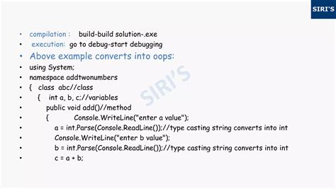 21csharp Ppt