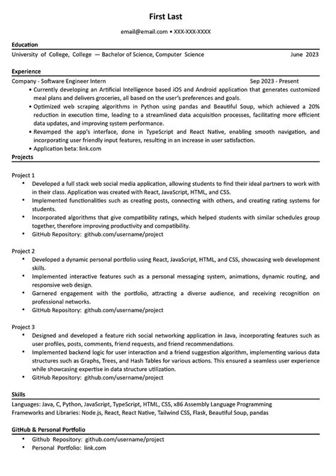 swe resume review career advice the freecodecamp forum