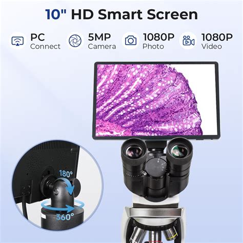 Compound Microscope For Laboratory Professionals Research With