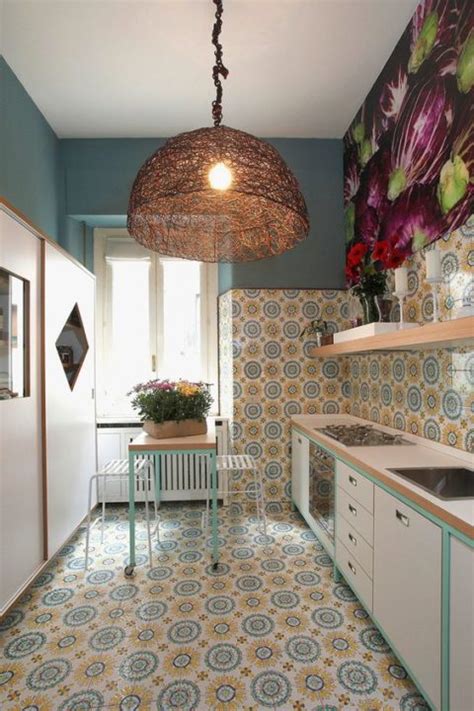 25 idées déco carreaux ciment cuisine sol crédence Le blog Décoon