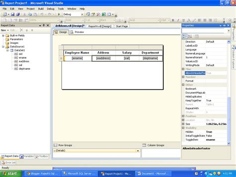Rajesh S Sql Server Reporting Services Drilldown Reports In Ssrs