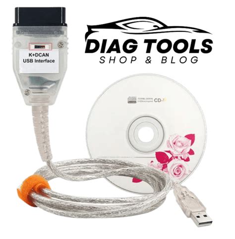 BMW Diagnostic Cable K+DCAN FT232RL Chip OBD2 Cable for BMW E series ...