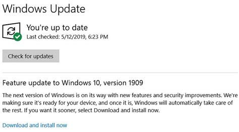 how to get the windows 10 november 2019 update version 1909 page 13