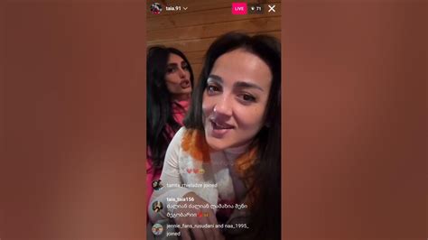 თაია Instagram ლაივი Youtube