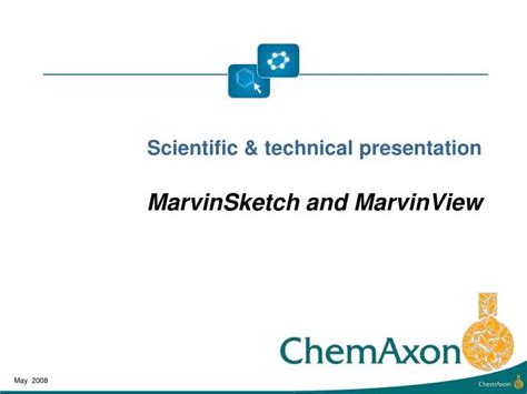 Ppt Scientific And Technical Presentation Marvin Sketch And Marvinview Powerpoint Presentation