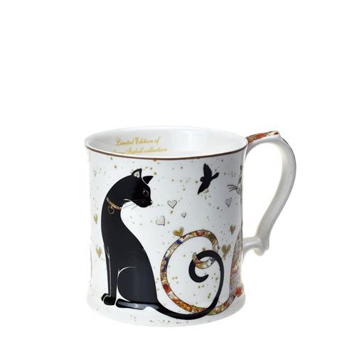 Porcelánový hrnek široký Cats in Love obchod Kamenný sloup