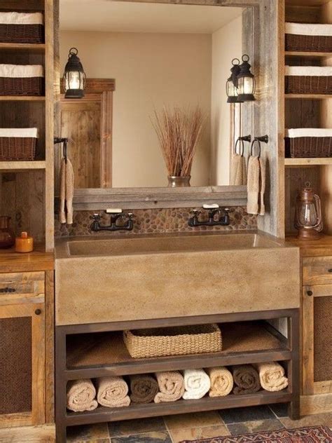 24 Best Rustic Bathroom Vanity Ideas To Try Right Now Interiorsherpa