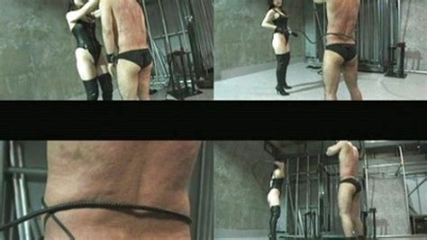Endless Caning Observed Mans Body Bound To Get Swollen Part 1