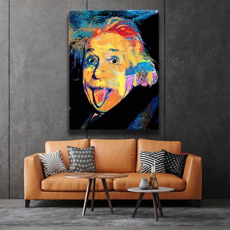 Einstein Canvas Set Thegoatwallart