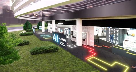 AI ISLAND张江人工智能岛国内首个5G AI全场景应用示范展厅 上海张江超艺多媒体系统股份有限公司